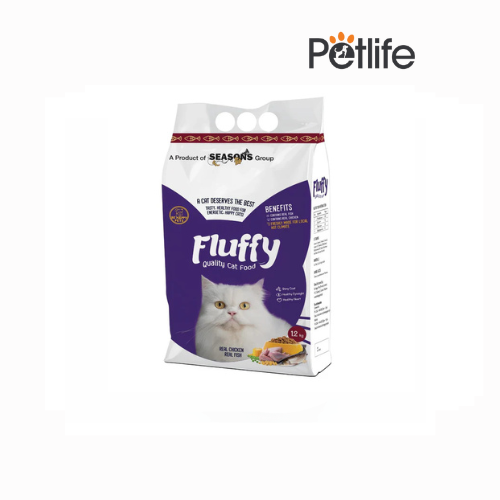 Fluffy Cat Food – 1.2 KG – Petlife